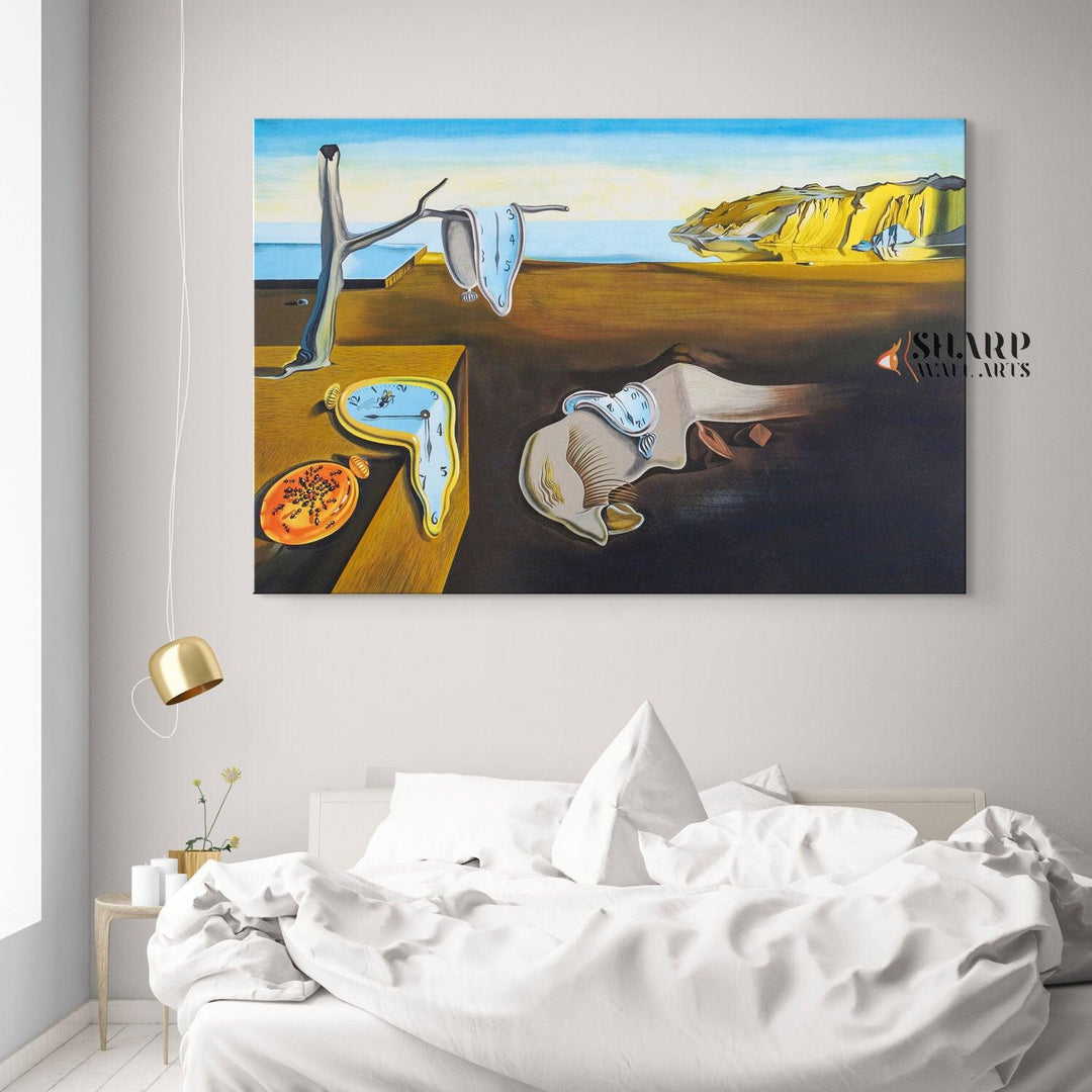 Salvador Dali - The Persistence Of Memory Canvas Wall Art – SharpWallArts